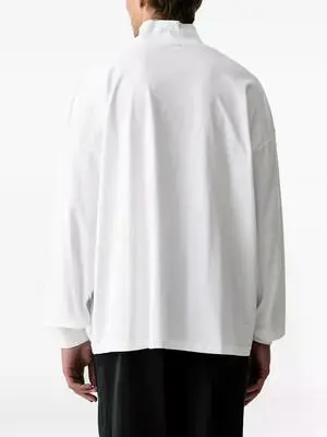 American Vintage Logo-print High-neck T-shirt