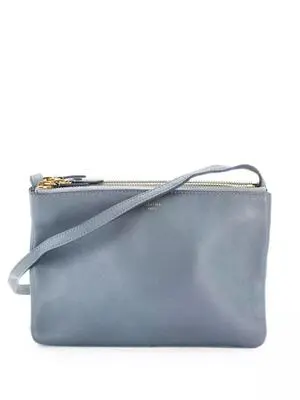 Celine Trio Leather Small Crossbody Bag - Blue