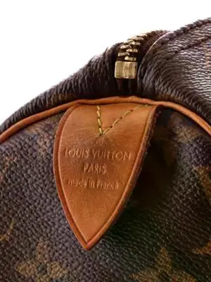 LOUIS VUITTON Speedy Satchel Monogram Canvas - Brown