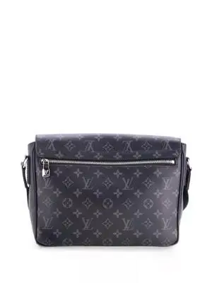 LOUIS VUITTON Monogram Taigarama Outdoor Flap Messenger Bag - Black