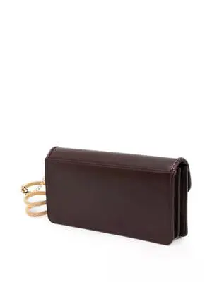Rene Caovilla Onda Crystal-embellished Clutch Bag