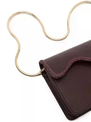 Rene Caovilla Onda Crystal-embellished Clutch Bag