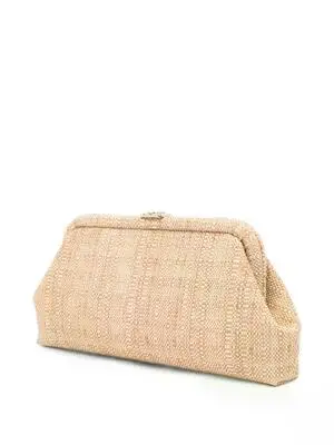 JIMMY CHOO Woven-effect Shoulder Bag
