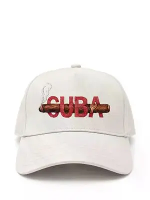 MELT Graphic-print Baseball Cap - Neutrals