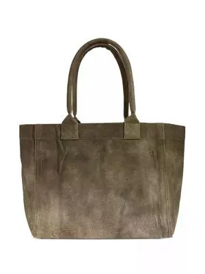 Isabel Marant Étoile Yenky Logo-embroidered Tote Bag - Green
