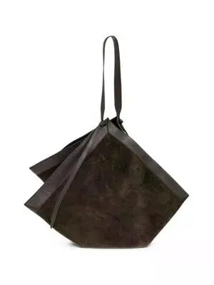 Yuzefi Large Wonton Leather Tote Bag