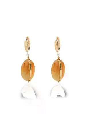 Isabel Marant Étoile Stone-embellished Drop Earrings