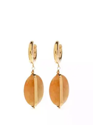 Isabel Marant Étoile Stone-embellished Drop Earrings - Gold