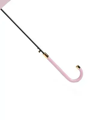 Moschino Logo-print Curved-handle Umbrella
