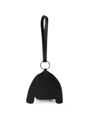Dsquared2 Jacket-patch Leather Keyring - Blue