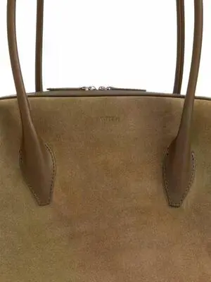 Yuzefi Brioche Duffle Suede Shoulder Bag