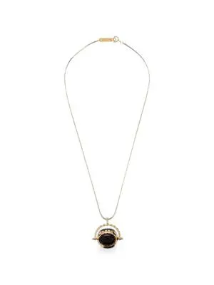 Isabel Marant Étoile Hanae Stone-pendant Necklace - Gold