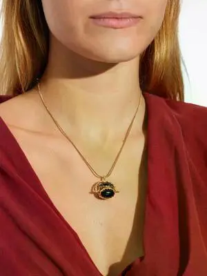 Isabel Marant Étoile Hanae Stone Pendant Necklace