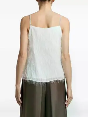 Peserico Square-neck Top - White