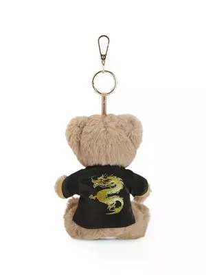 Shanghai Tang Watersky Teddy Bear Bag Charm - Neutrals