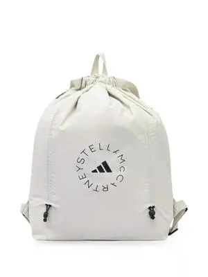 Adidas By Stella McCartney Logo-print Drawstring Backpack