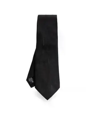 Giorgio Armani Embroidered-logo Tie