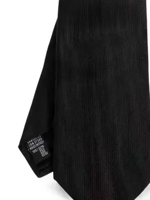 Giorgio Armani Embroidered-logo Tie