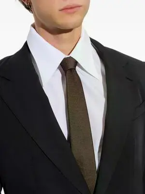 Giorgio Armani Micro-pattern Tie