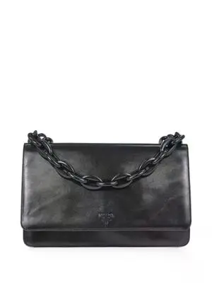 Prada 1990-2000s Chain-link Shoulder Bag - Black