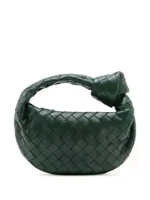Bottega Veneta 2012-2026 Mini Nappa Intrecciato Jodie Hobo Bag - Green
