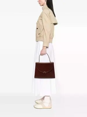 Cartier 1980-1990 Must De Leather Handbag - Red