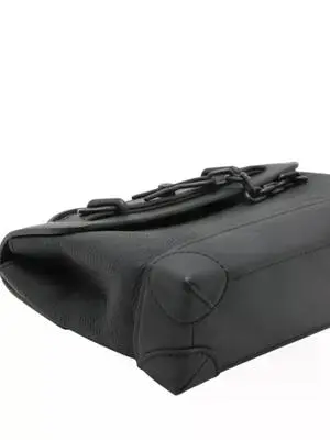 LOUIS VUITTON Monogram Taurillon Steamer Pm Satchel