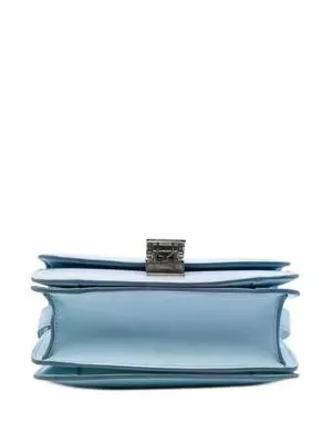 Celine Small Calfskin Classic Box Crossbody Bag - Blue