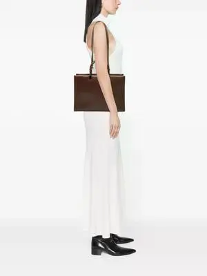 Gucci Calfskin Bamboo Satchel