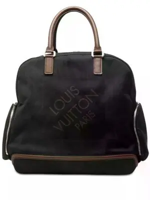 LOUIS VUITTON Damier Geant Aventurier Polaire Travel Bag - Black