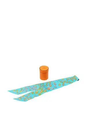 Hermès 2001 Rencontre Oceane Silk Twilly Scarf Scarves