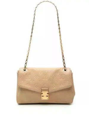 LOUIS VUITTON 2014 Monogram Empreinte Saint Germain Pm Shoulder Bag - Neutrals
