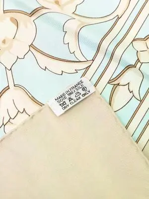 Hermès 2000-2026 Le Fleuve Sacre Silk Scarf 90 Scarves