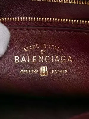 Balenciaga Small Leather Bowling Bag Shoulder Bag