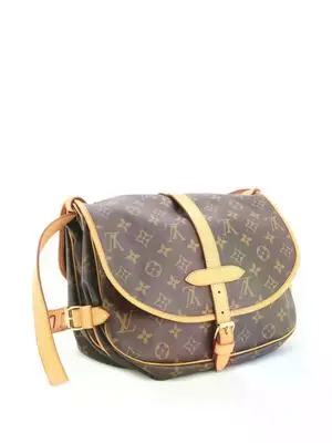 LOUIS VUITTON Saumur Monogram Canvas 30 Crossbody Bag