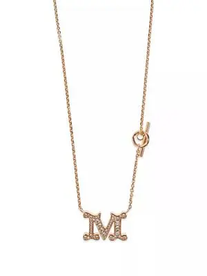 Max Mara Stilla Crystal-embellished Necklace