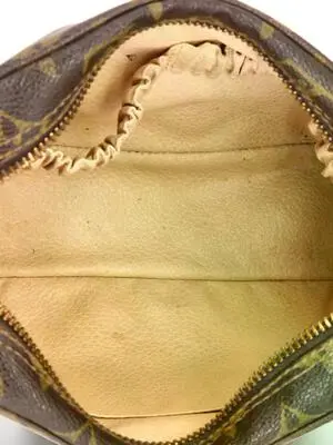 LOUIS VUITTON Monogram Canvas Toiletry Pouch - Brown