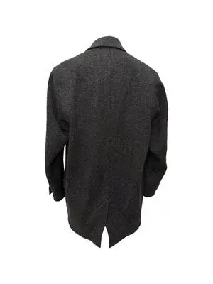 ISABEL MARANT VINTAGE Tweed Peacoat Wool Blazer
