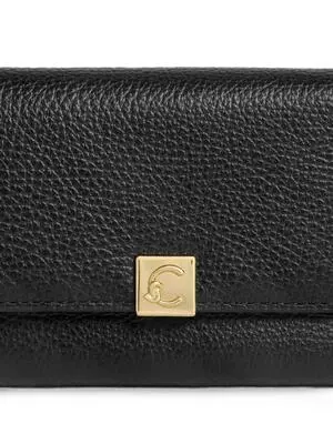 COCCINELLE Logo-plaque Pebbled Wallet