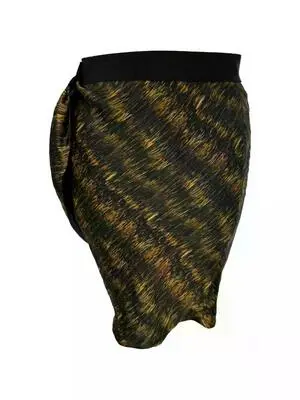ISABEL MARANT VINTAGE Draped Mini Skirt - Black