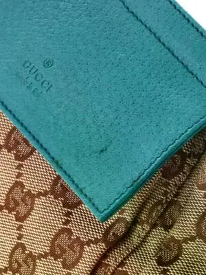 Gucci Double Gg Canvas Belt Bag