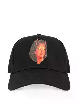 MELT Graphic-print Cap - Black
