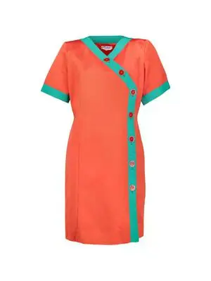Saint Laurent Rive Gauche Button-up Mini Dress