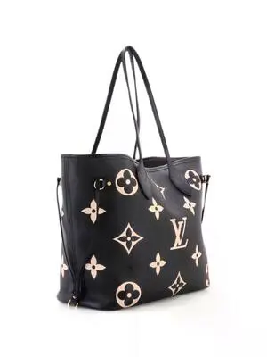 LOUIS VUITTON Monogram Empreinte Giant Mm Tote Bag - Black
