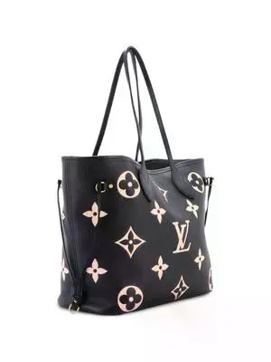 LOUIS VUITTON Monogram Empreinte Giant Mm Tote Bag - Black