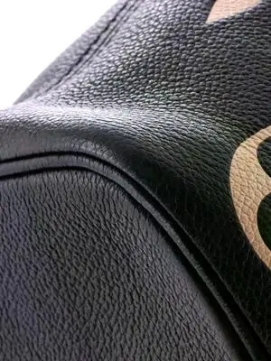 LOUIS VUITTON Monogram Empreinte Giant Mm Tote Bag - Black