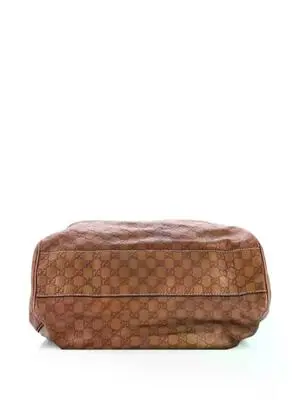 Gucci Sukey Ssima Leather Large Tote Bag