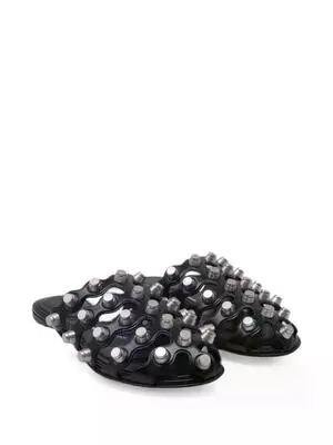 ALEXANDER WANG Studded Leather Mules