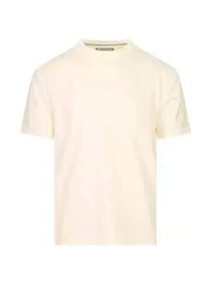Canali Embroidered-pocket T-shirt - Neutrals