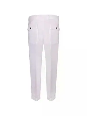 DELL'OGLIO Louis Button-flap Pocket Trousers